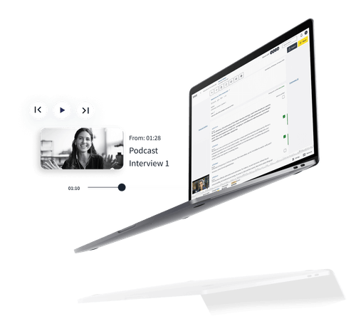 Transcribir vídeo a texto | Convertidor de vídeo a texto | Trint
