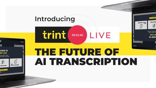 Transcription Software | AI Transcription & Content Editor | Trint