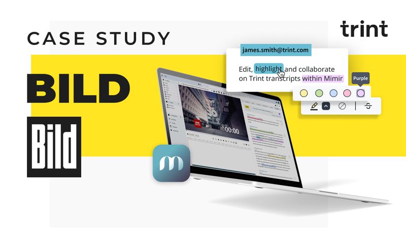 Transcription Software | AI Transcription & Content Editor | Trint